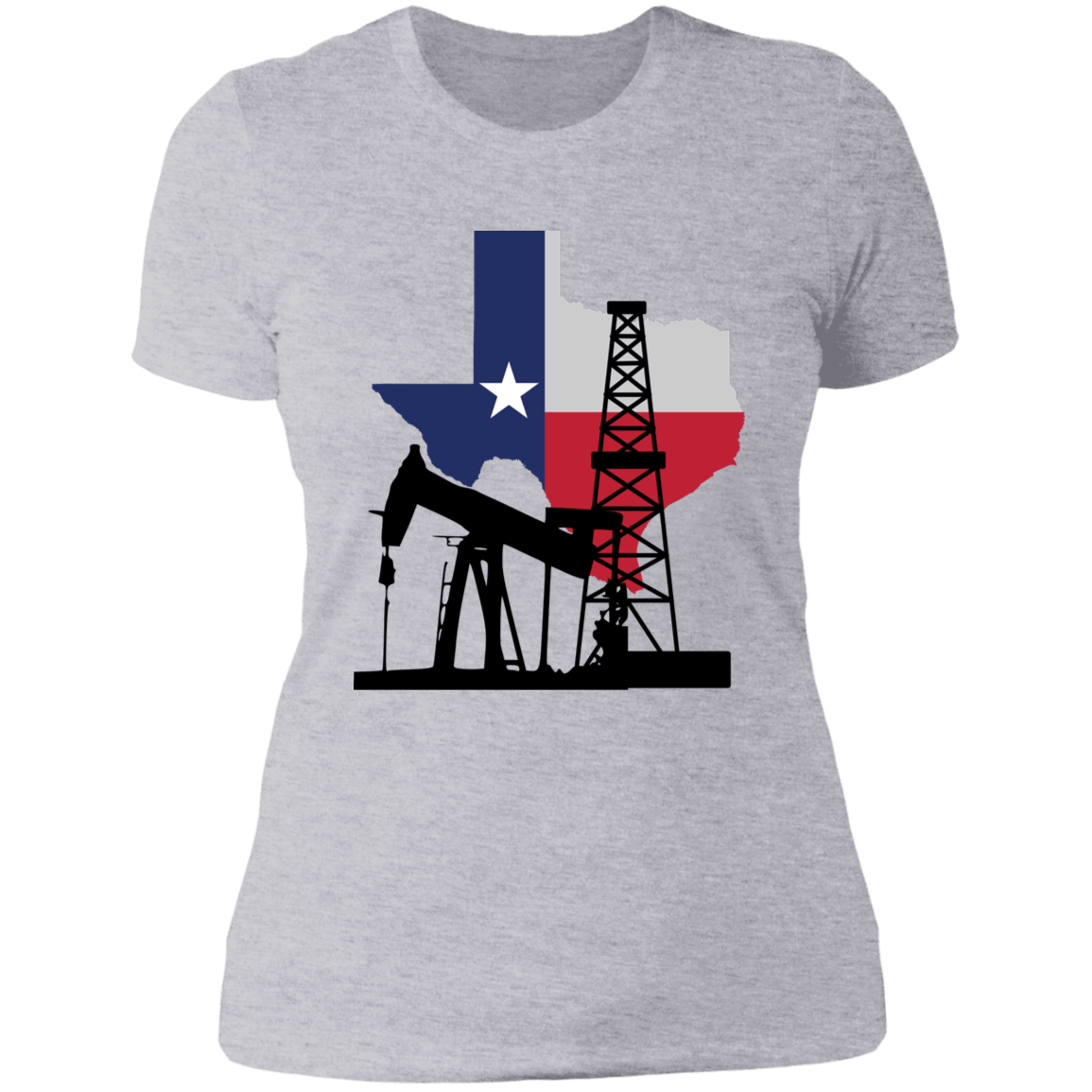 Ladies Texas Oil Patch – Blue Collar Pride