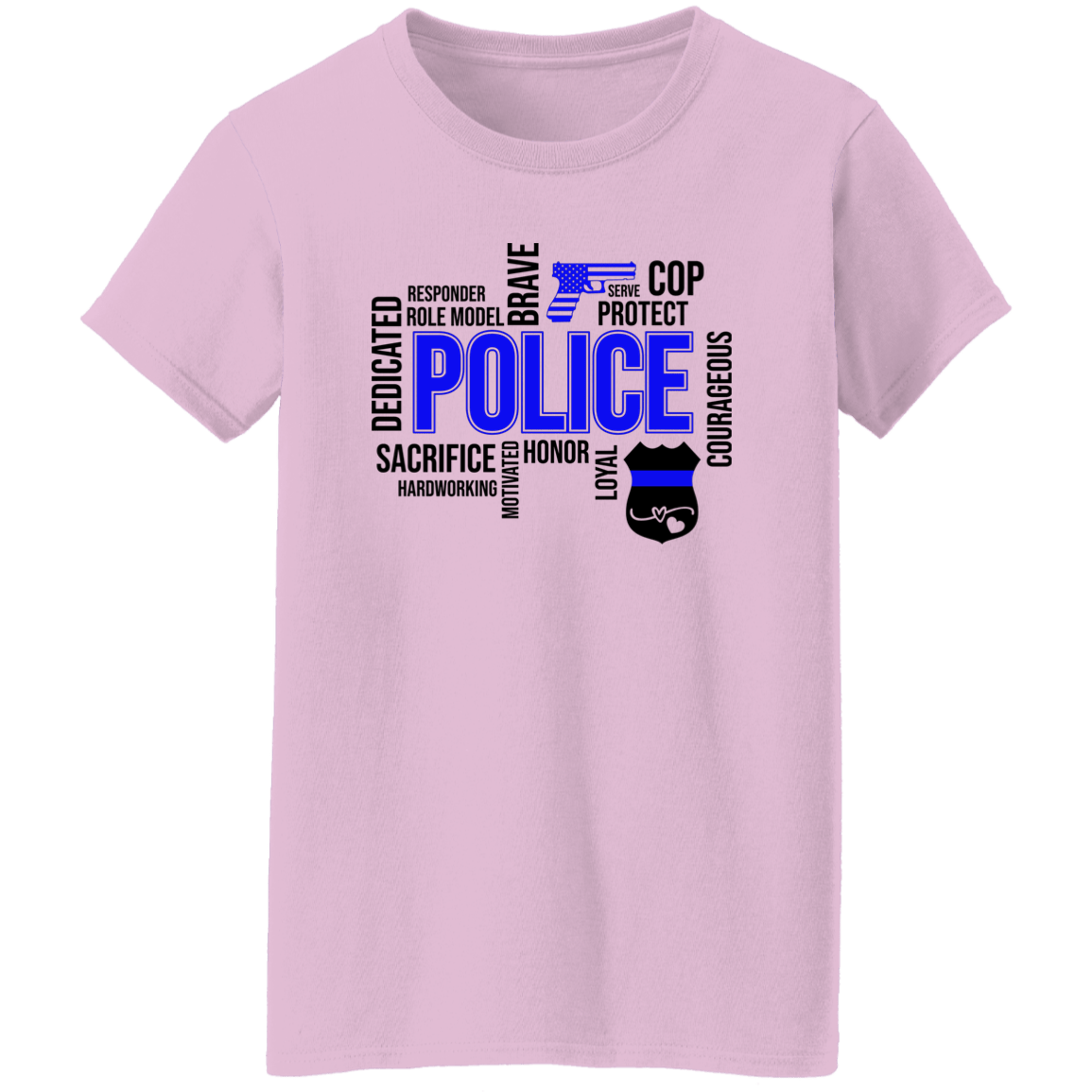 Police Words - Police Women – Blue Collar Pride